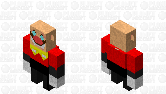 Dr eggman Minecraft Mob Skin