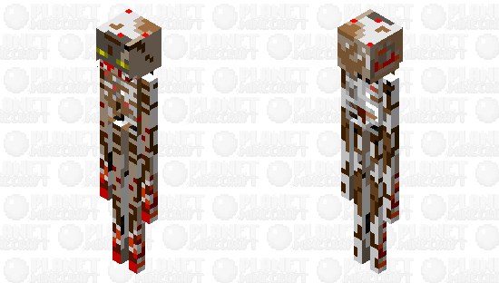 Wendigo Enderman Minecraft Mob Skin