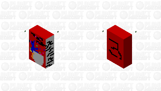 fruit loops box Minecraft Mob Skin