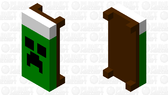Creeper Bed Minecraft Mob Skin