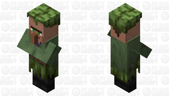 Swamp Nitwit (Overworld) Minecraft Mob Skin