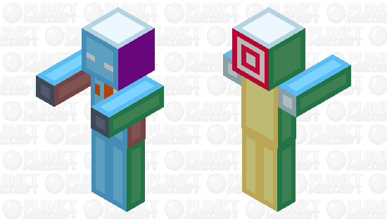 hilarious zombie [lol pack] Minecraft Mob Skin