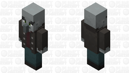Improved Vindicator Minecraft Mob Skin