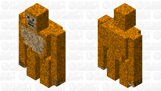Orangutan Minecraft Mob Skin