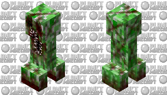 Man-eating Creeper Remastered Minecraft Mob Skin