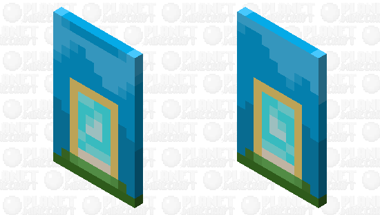 Aether Portal Home Cape Minecraft Mob Skin