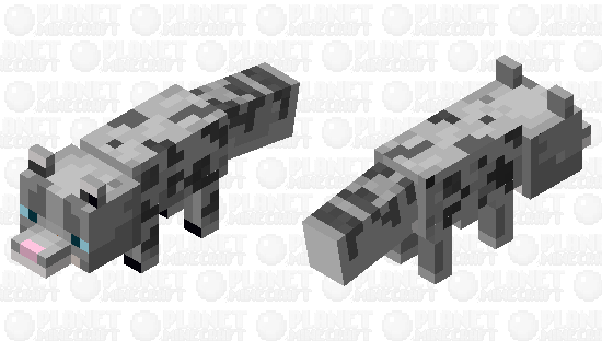 Snow Leopard(Java) Minecraft Mob Skin
