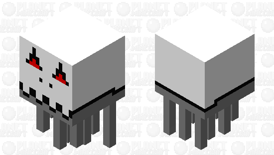 Ghast Minecraft Mob Skin