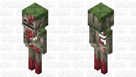 Reef Skeleton #1 Minecraft Mob Skin