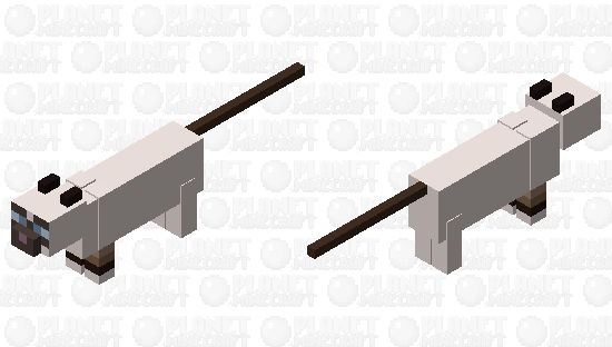 Siamese cat Minecraft Mob Skin