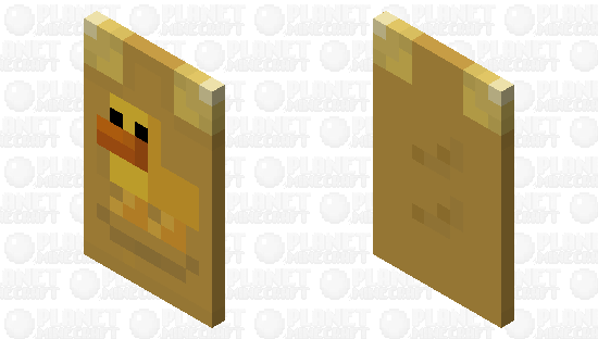 Golden Duck Cape. {"SizArts."} Minecraft Mob Skin