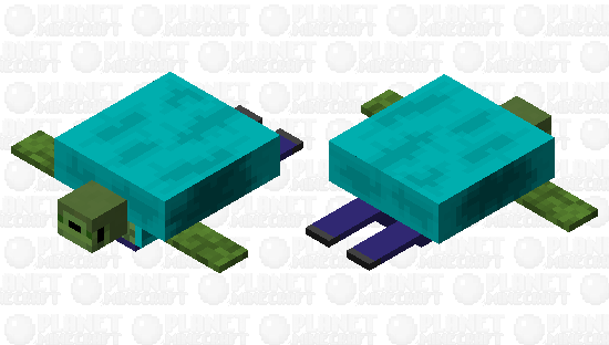 Zombie Turtle! Minecraft Mob Skin