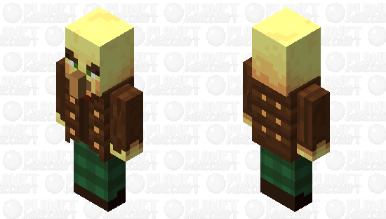 Vindicator Eddie Brock Minecraft Mob Skin