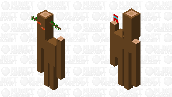 Oak Creeking Minecraft Mob Skin