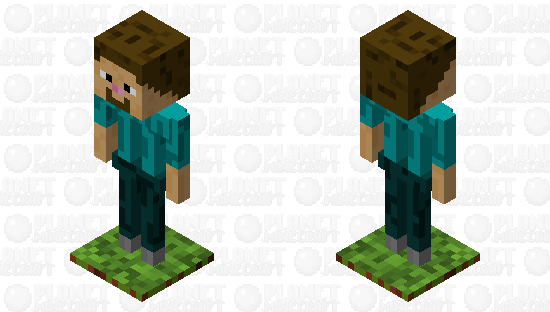 steve armor stand Minecraft Mob Skin