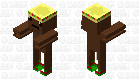 La cucaracha brainrot Minecraft Mob Skin