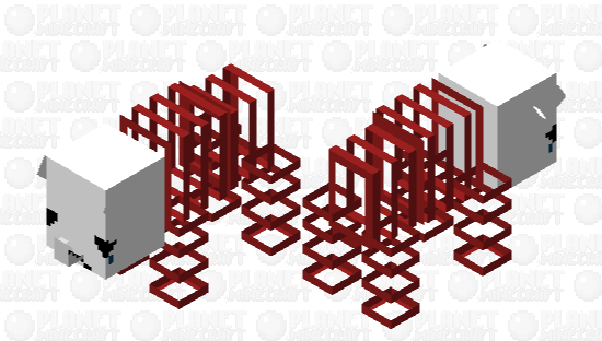 Red Ribbon Rhinoceros (TADC) Minecraft Mob Skin