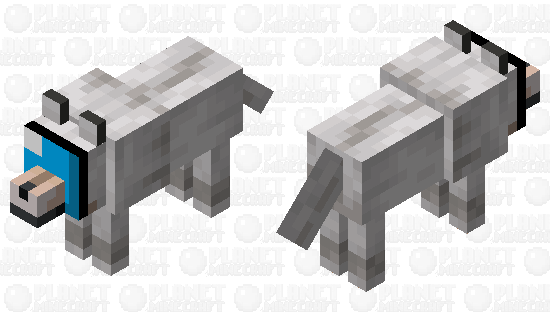 sus Wolf Minecraft Mob Skin