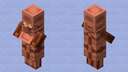 Copper Golem Villiager Minecraft Mob Skin