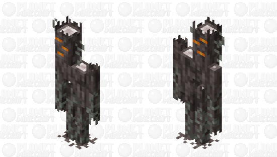 double faced creaking Minecraft Mob Skin