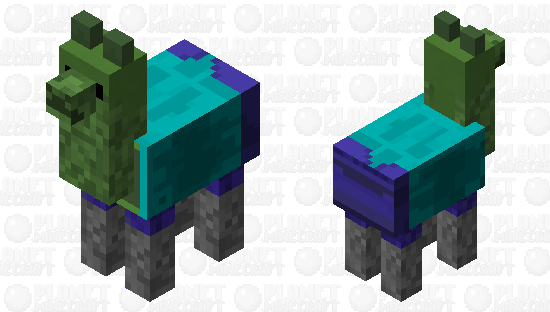 Zombie Llama! Minecraft Mob Skin