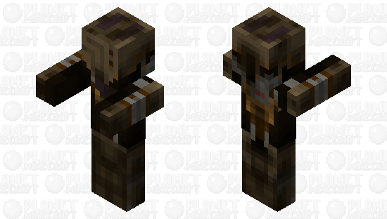 Rusted Abandoned vessel Minecraft Mob Skin