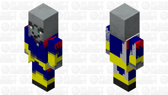 Red Bull Minecraft Mob Skin