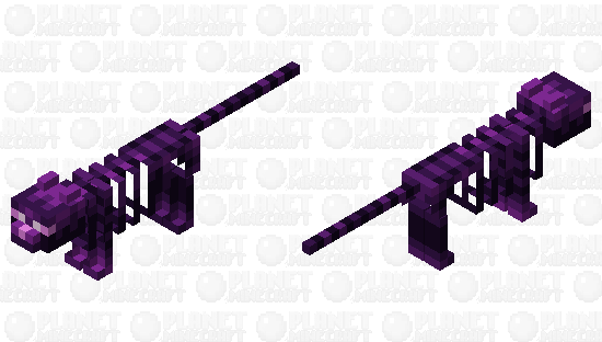 Void Cat Minecraft Mob Skin