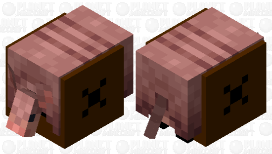 SUprise Armadillo Minecraft Mob Skin