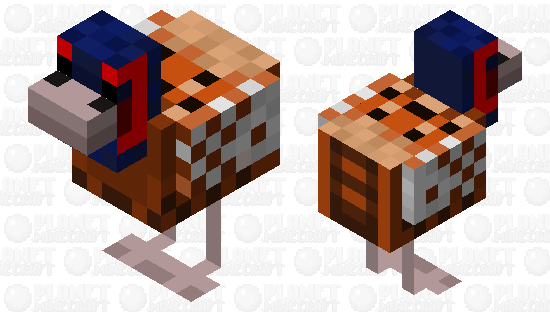 Common Pheasant Minecraft Mob Skin