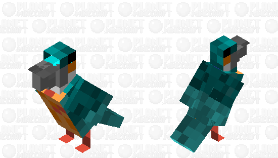 kingfisher Minecraft Mob Skin
