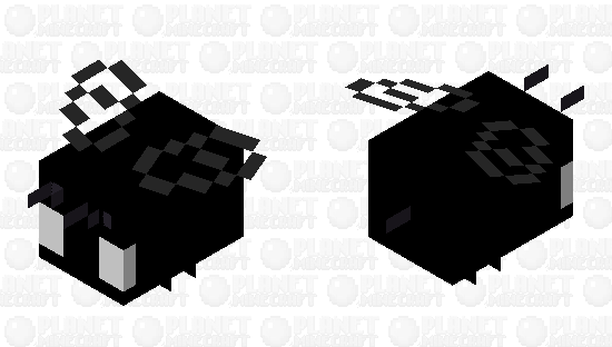 Null Bee Minecraft Mob Skin