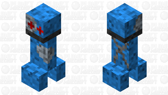robot creeper Minecraft Mob Skin