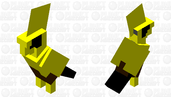 Yellow Minecraft Mob Skin