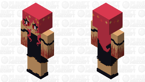 Nether Queen Piglin Minecraft Mob Skin