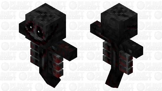 The Withered One - Minecraft Creepypasta Entity Minecraft Mob Skin