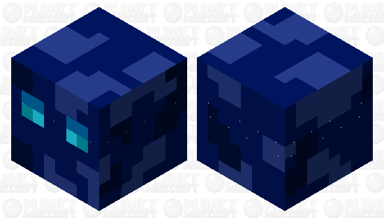 water-y cube-y dude uh-huh yeahh Minecraft Mob Skin