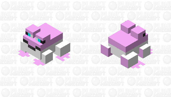 Cherry groove frog Minecraft Mob Skin