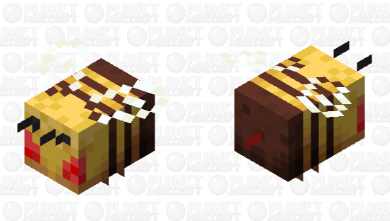 evil bee Minecraft Mob Skin