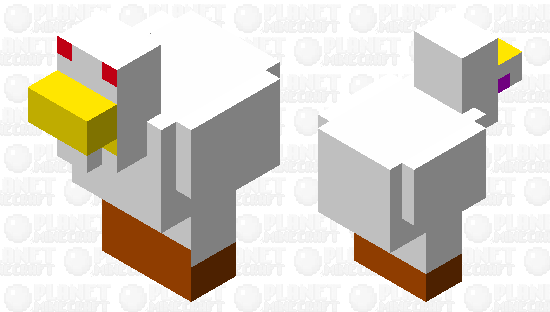 Evil duck Minecraft Mob Skin