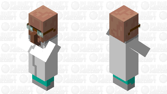 Custom Villager Minecraft Mob Skin