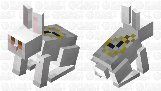 The White Rabbit Minecraft Mob Skin