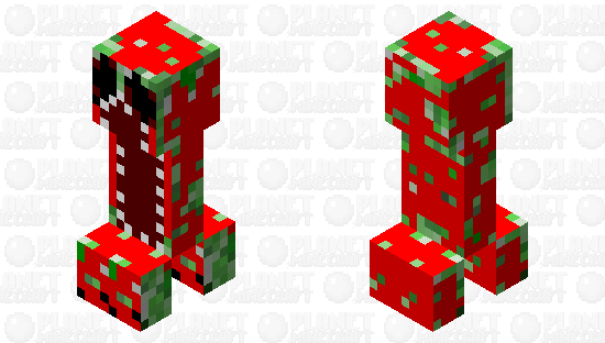 man eatng creeper my version Minecraft Mob Skin