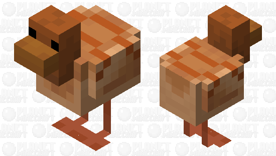 Warm Mallard Duck Minecraft Mob Skin