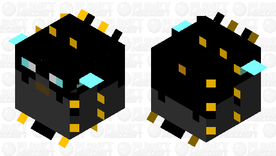 Tron Puffer--large Minecraft Mob Skin