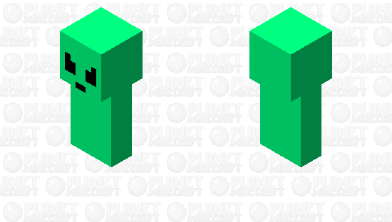 alien glorp Minecraft Mob Skin
