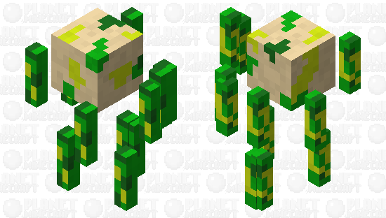 Poisonous Potato Minecraft Mob Skin