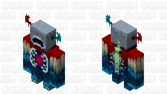 Warden reskin Minecraft Mob Skin