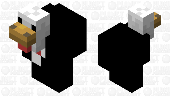 tuxedo chicken Minecraft Mob Skin