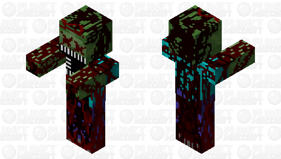 deadly zombie hostile version Minecraft Mob Skin